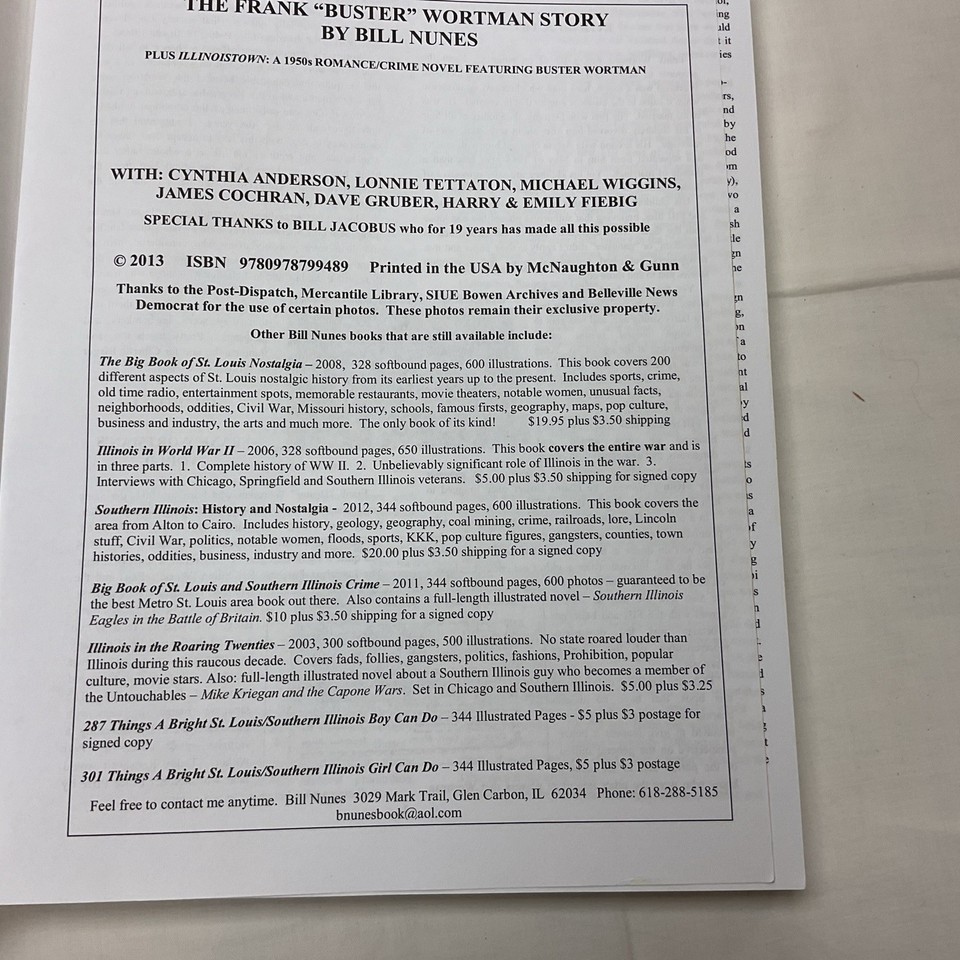 The Frank “Buster” Wortman Story, Bill Nunes | eBay