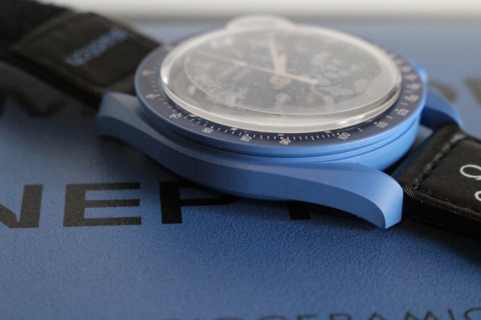 Swatch x Omega Bioceramic Moonswatch Mission To NEPTUNE - Brand New ...