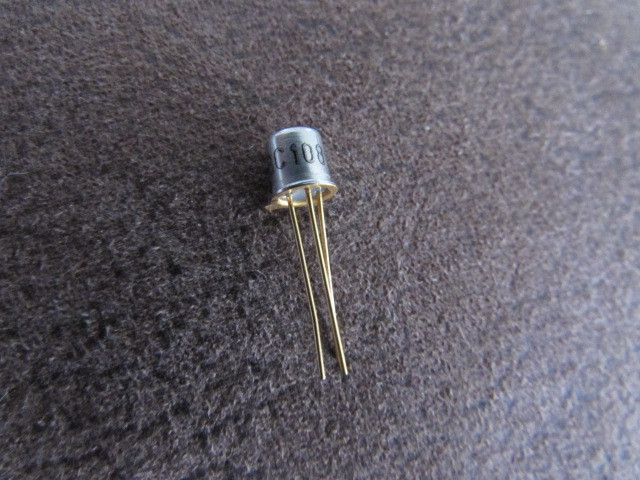 BC108C Genuine Siemens Germany Transistor To-18 Gold Lead High Quality ...