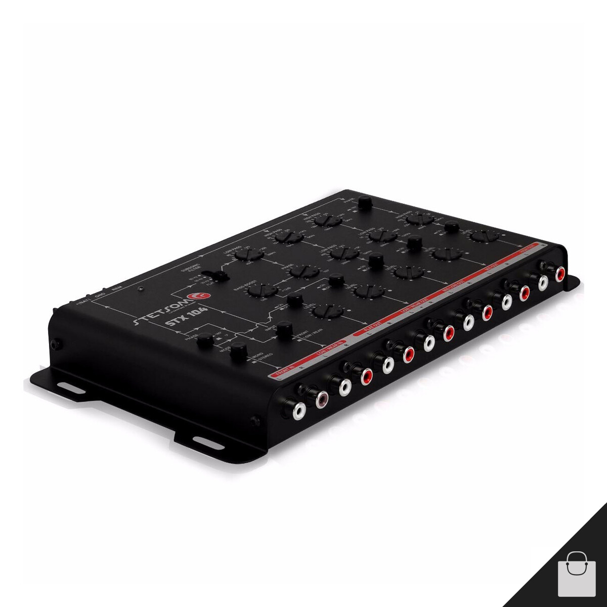 3 Way Crossover Car Audio Stetsom STX 2436 Bluetooth DSP PRO - Digital ...