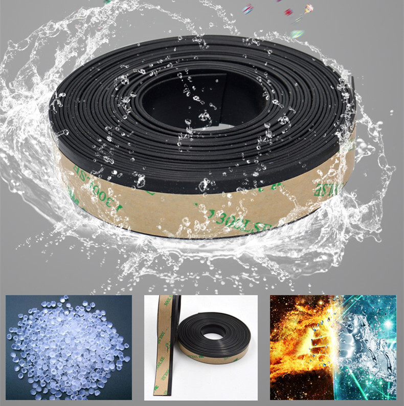 4M Car SUV Window Seal Strip Weatherstrip Front Rear Moulding Rubber ...