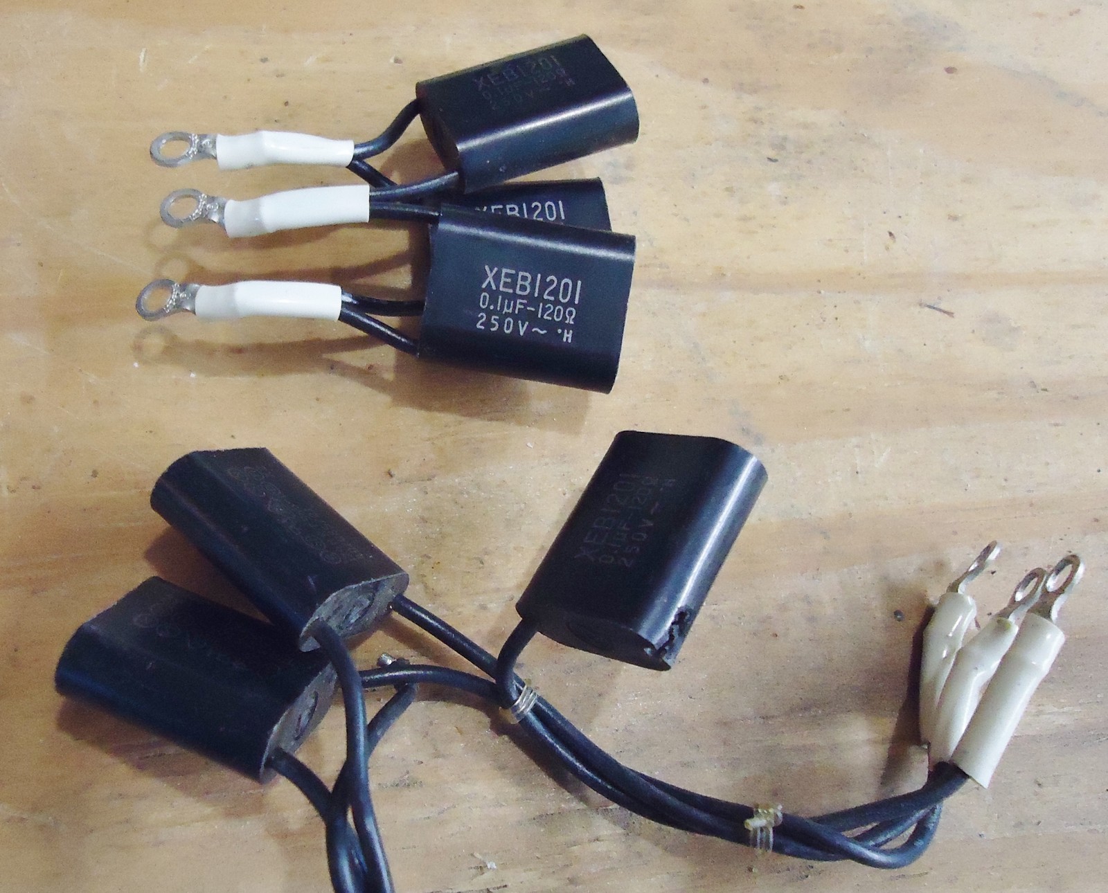 6 XEB1201 Surge Suppressor 0.1 uF-1202 250V-H | eBay