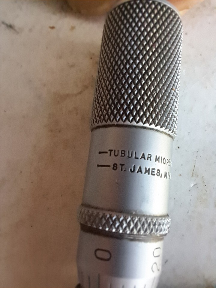 Tubular Micrometer Co. 1"-2" Ratcheting Outside Micrometer | eBay