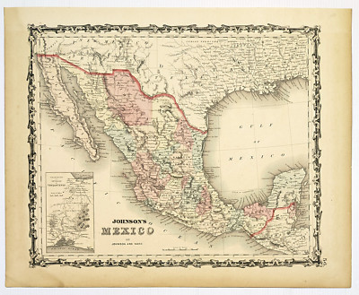 Entire US - 1862 Antique Maps
