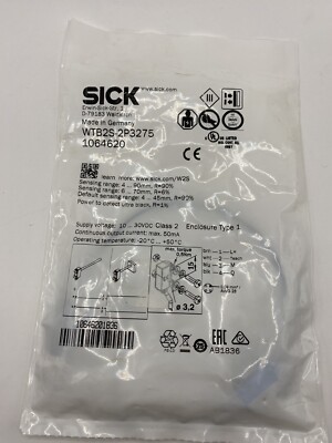 1PC New SICK WTB2S-2P3275 Photoelectric Sensor WTB2S2P3275 | eBay