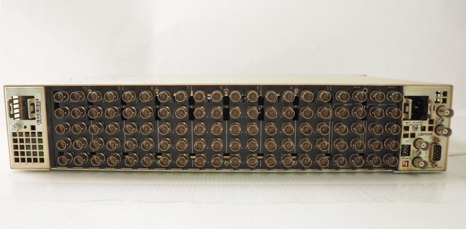 Leitch 6800 Plus FR6802+ w / 1 x VSE{6800+} 2 x VSM-6804 AES{6800+C ...