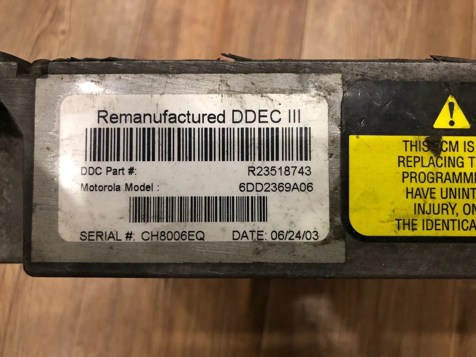 Detroit Diesel Control Module Ddec III R23518743 | eBay