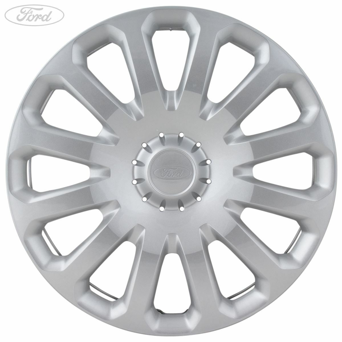 Genuine Ford B-Max Fiesta Mk7 15" Wheel Trim Hub Cap Silver Single ...
