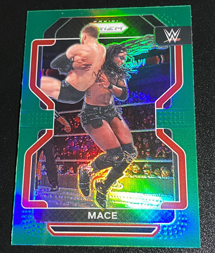 2022 Mace Green Prizm Holo WWE Panini Wrestling Card #169 | eBay