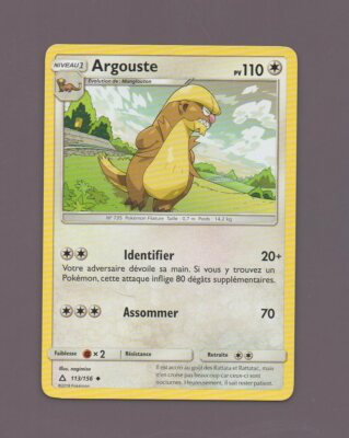Pokémon Nr. 113/156 - Argouste - PV110 (A8938) | eBay.de