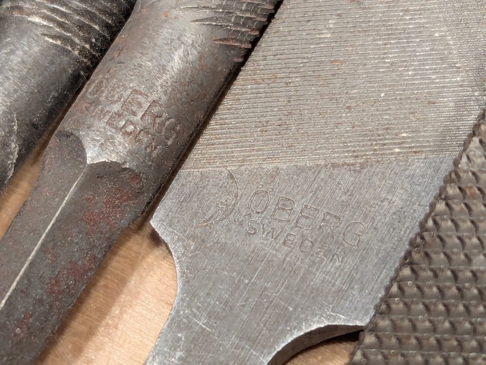 Vintage LOT 32 OF ASSORTED HAND Metal FILES NICHOLSON SIMONDS SANDVIK ...