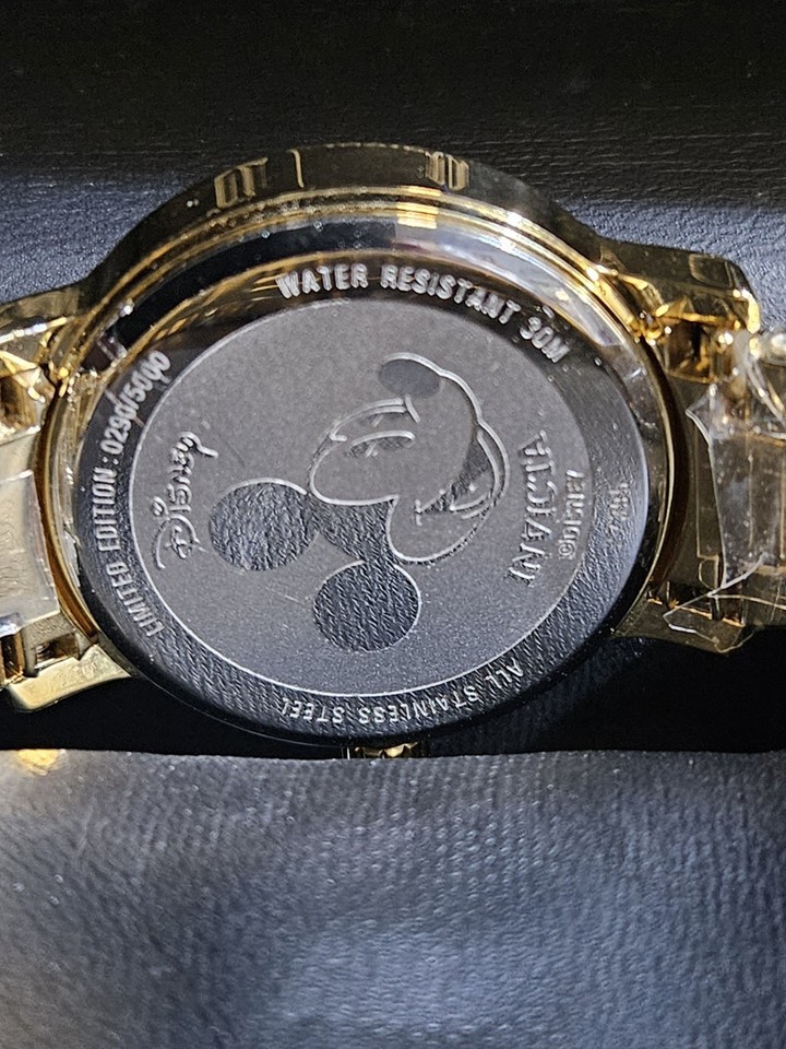 Invicta Disney Unisex Gold Mickey Mouse Watch Limited Edition: 0290/ ...