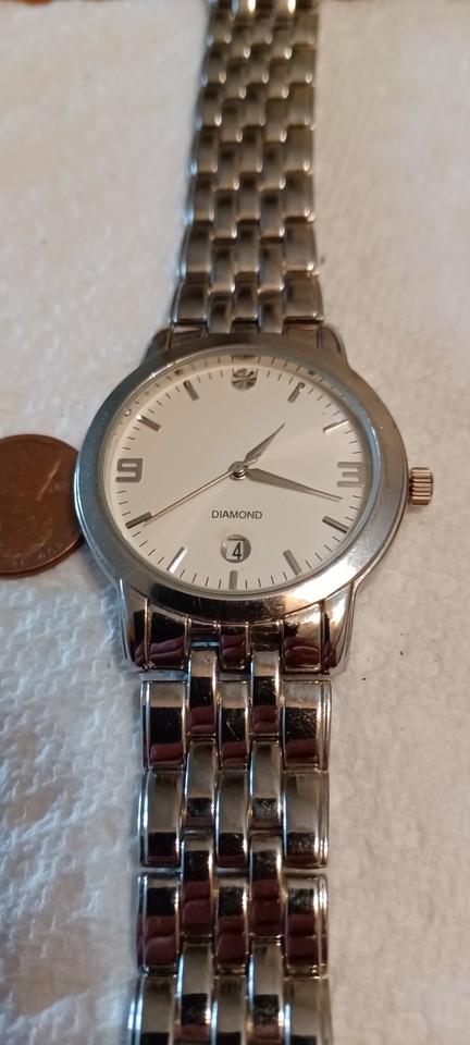 Allude Diamond Mens Date Watch | eBay