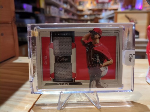 2024 PANINI THREE AND TWO TY FLOYD PROSPECT PATCH /49 CINCINNATI REDS ...