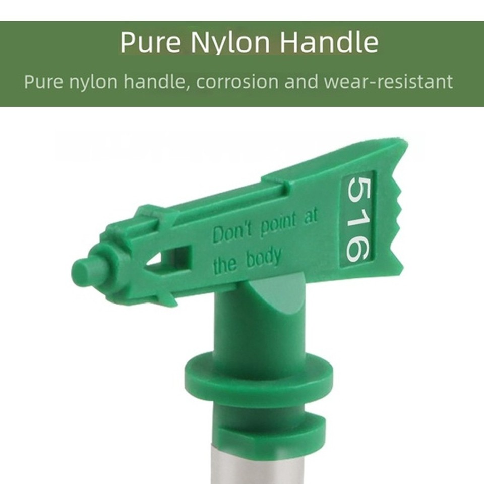 Low Pressure Tip Airless Sprayer Nozzle Hardened Steel Core for Paint ...