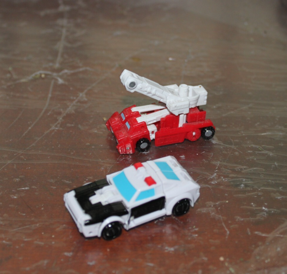 Transformers Micromaster Fire & Holi from Haslab Victory Saber | eBay