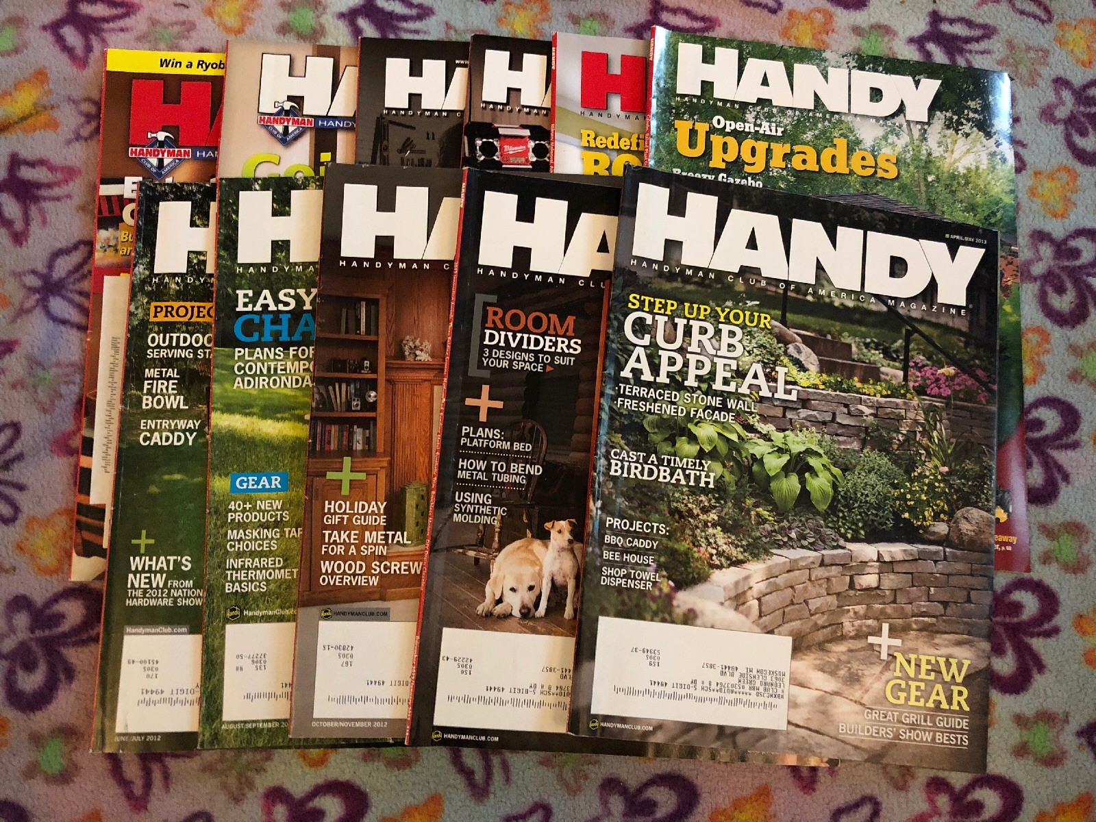 Lot of 11 Handy Magazines Handyman Club Of America | eBay