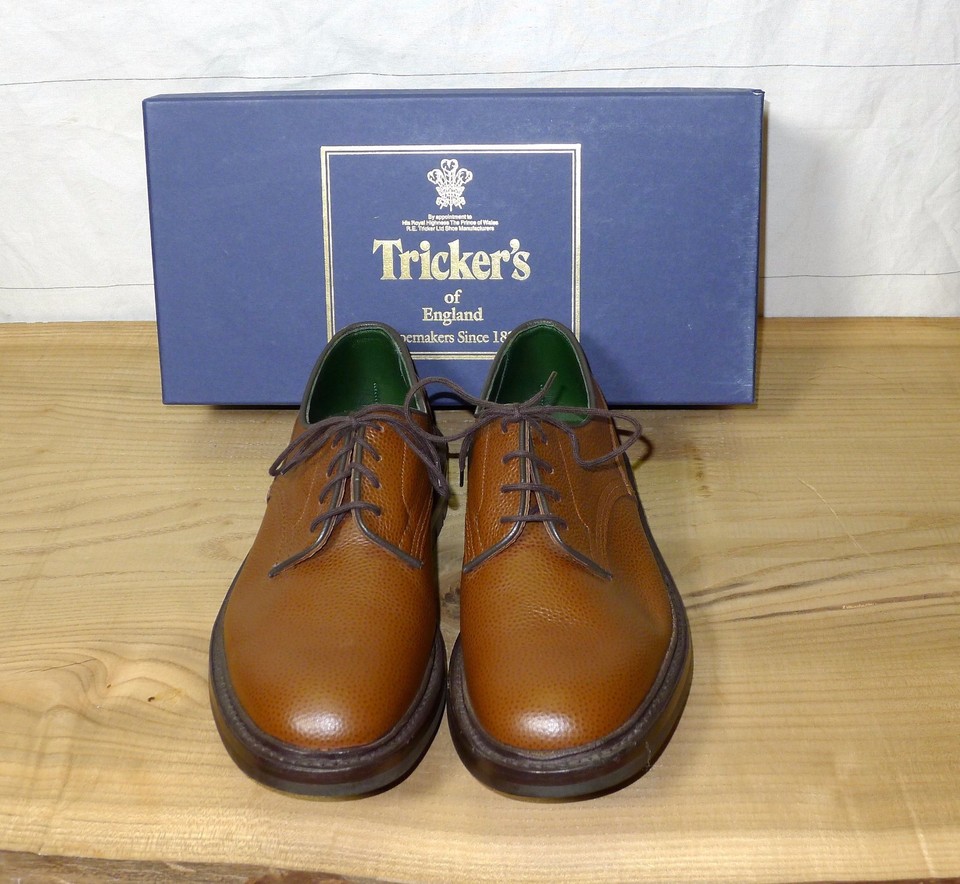 TRICKERS MEN'S S CONKER SCOTCH GRAIN SUPER SHOE (VARIOUS UK SIZES) NIB ...