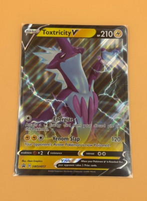 Pokémon TCG: Toxtricity V - SWSH017 - Jumbo Card - Black Star Promo (PR ...