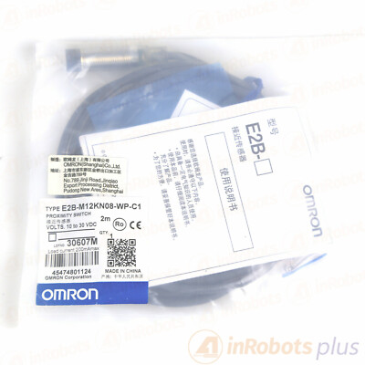 E2B Omron Brass Inductive 8mm M12 2M NPN NO E2B-M12KN08-WP-C1 2M | eBay