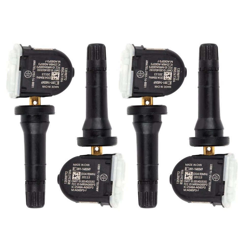 4PCS Genuine OEM TPMS 13540601 Tire Pressure Sensor for GMC Trucks ...