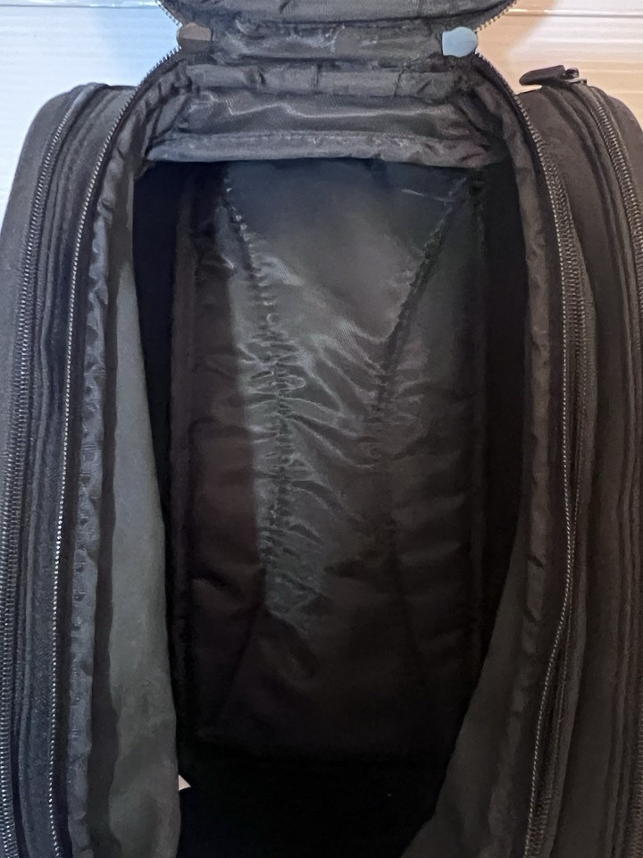 Topeak Quick Mtx Track Trunk Bag Quick Track Rear Rack Bike vgc Black ...