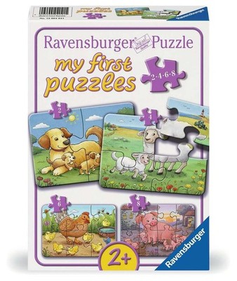 Ravensburger Kinderpuzzle - 12004041 Kleine Bauernhoftiere - my first ...
