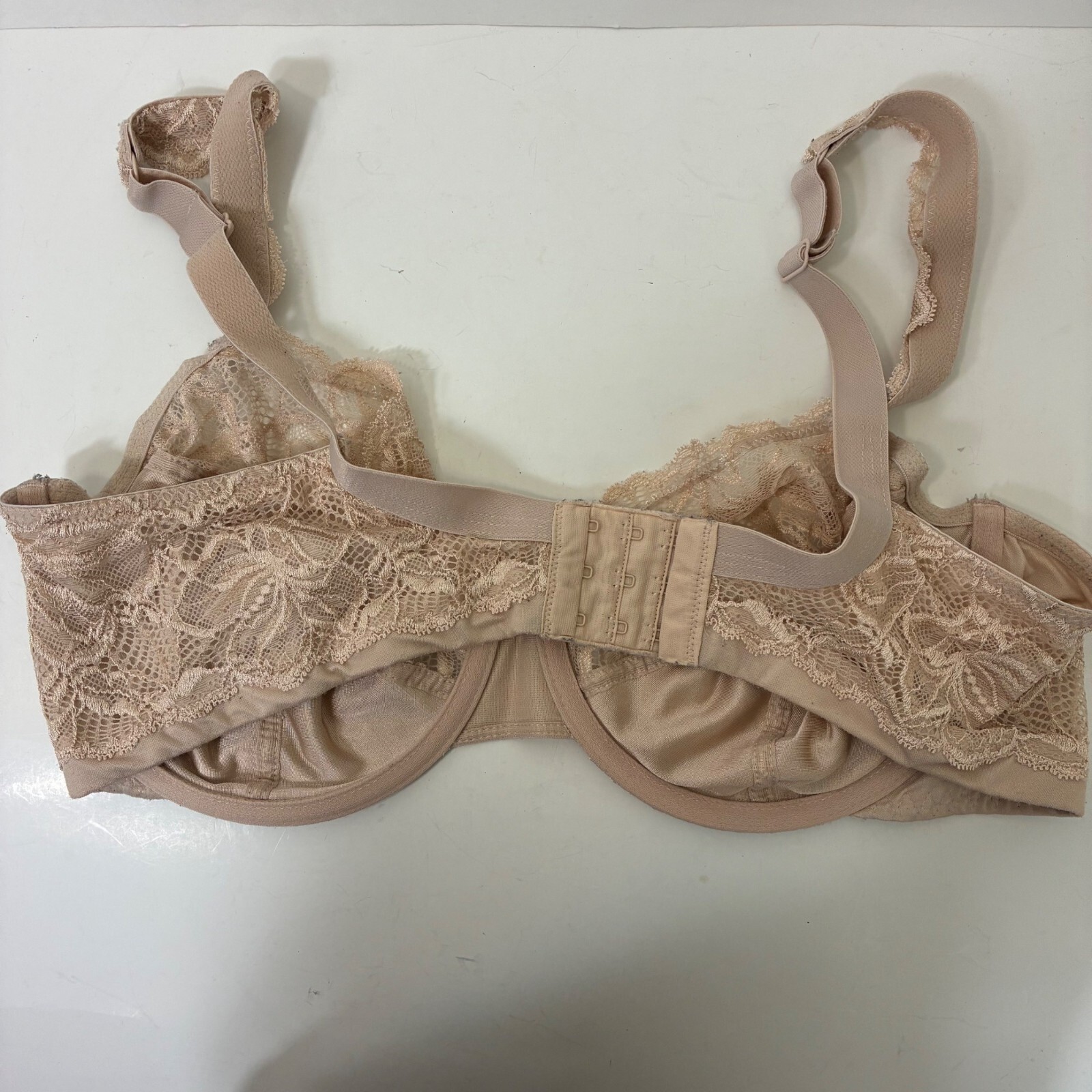 Bali Lace Desire Underwire Bra Champagne Shimmer Size 40D | eBay