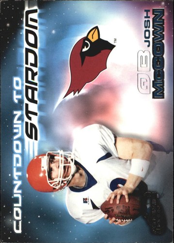 2002 Atomic Countdown To Stardom #1 Josh McCown Card | eBay
