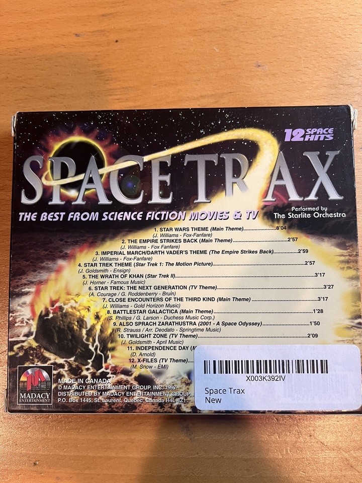 SPACE TRAX CD Starlite Orchestra Commemorative Edition Star Wars ...