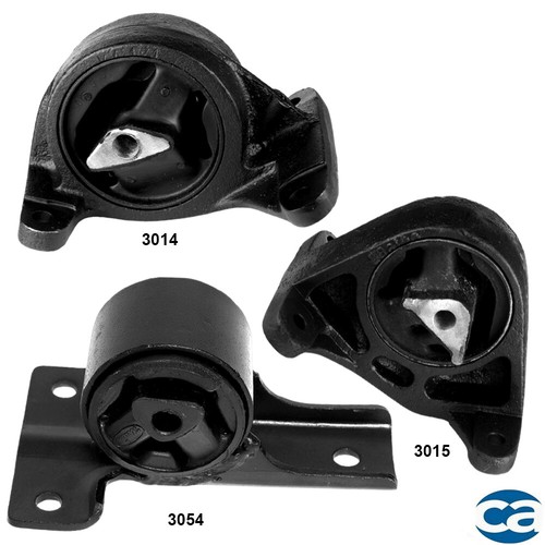 Engine Motor Mounts & Trans. Mount 3Pcs Set for Jeep Liberty 04-05 3.7L ...