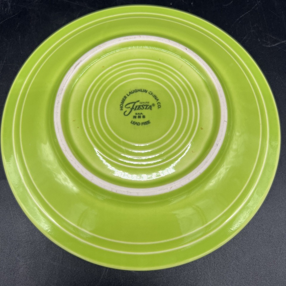 Fiesta Chartreuse Green Lime 7” Salad Plate Fiestaware 1999 | eBay
