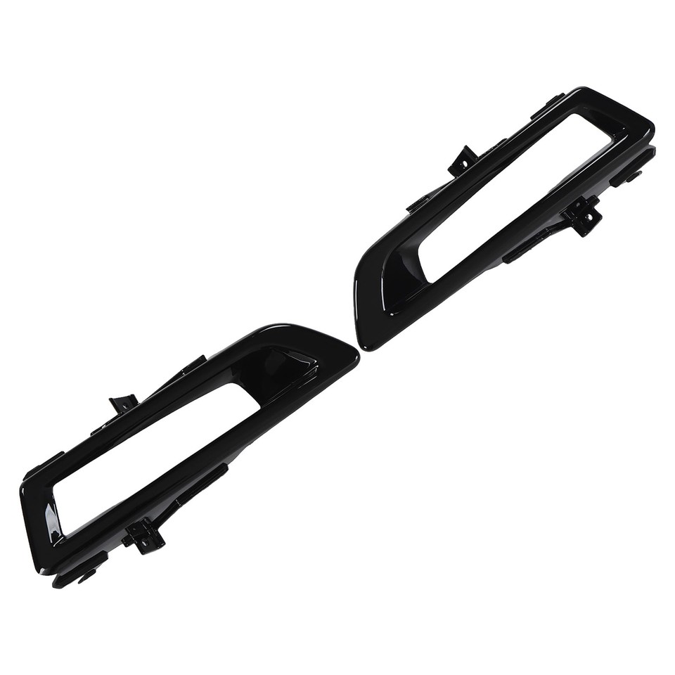 Gloss Black Front Bumper Fog Light Lamp Cover Trim LR061234 for ...