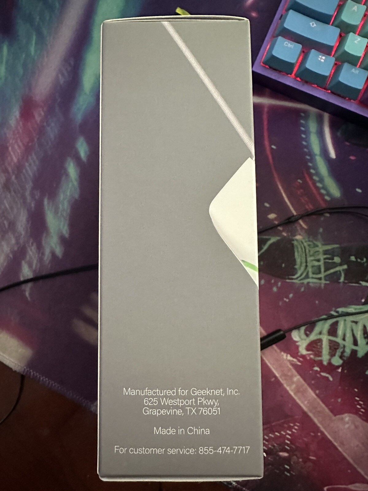 Atrix AIR MOUSE RGB 9 Button White Gaming Mouse - 16 000 DPI - 400 IPS ...