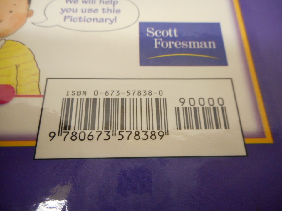 Scott Foresman Pictionary Grades K-1 Hardcover 2000 9780673578389| eBay