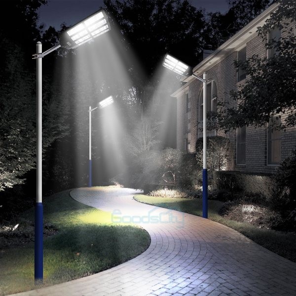 12000000LM Super Bright Commercial Solar Street Light Dusk to Dawn ...