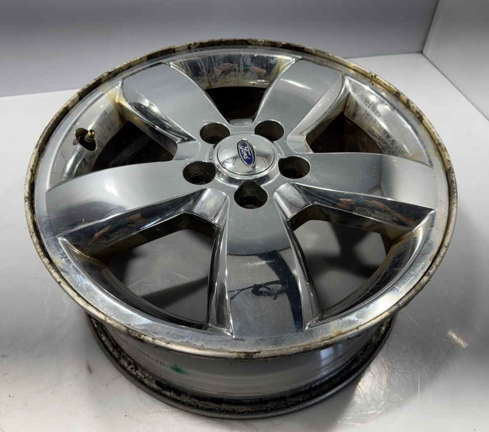 2011 FORD ESCAPE OEM CHROME CLAD 17" WHEEL RIM GENUINE OEM USED 9L84 ...