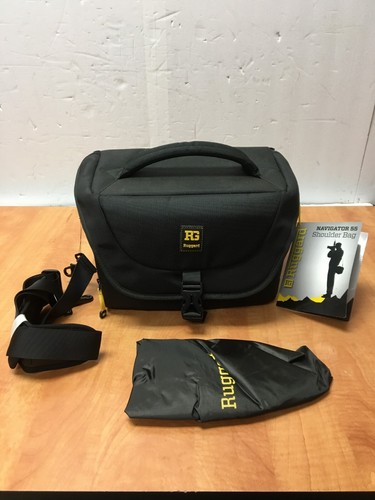 NWT Ruggard Navigator 55 DSLR Shoulder Bag Black, PSB-255B Adjustable ...