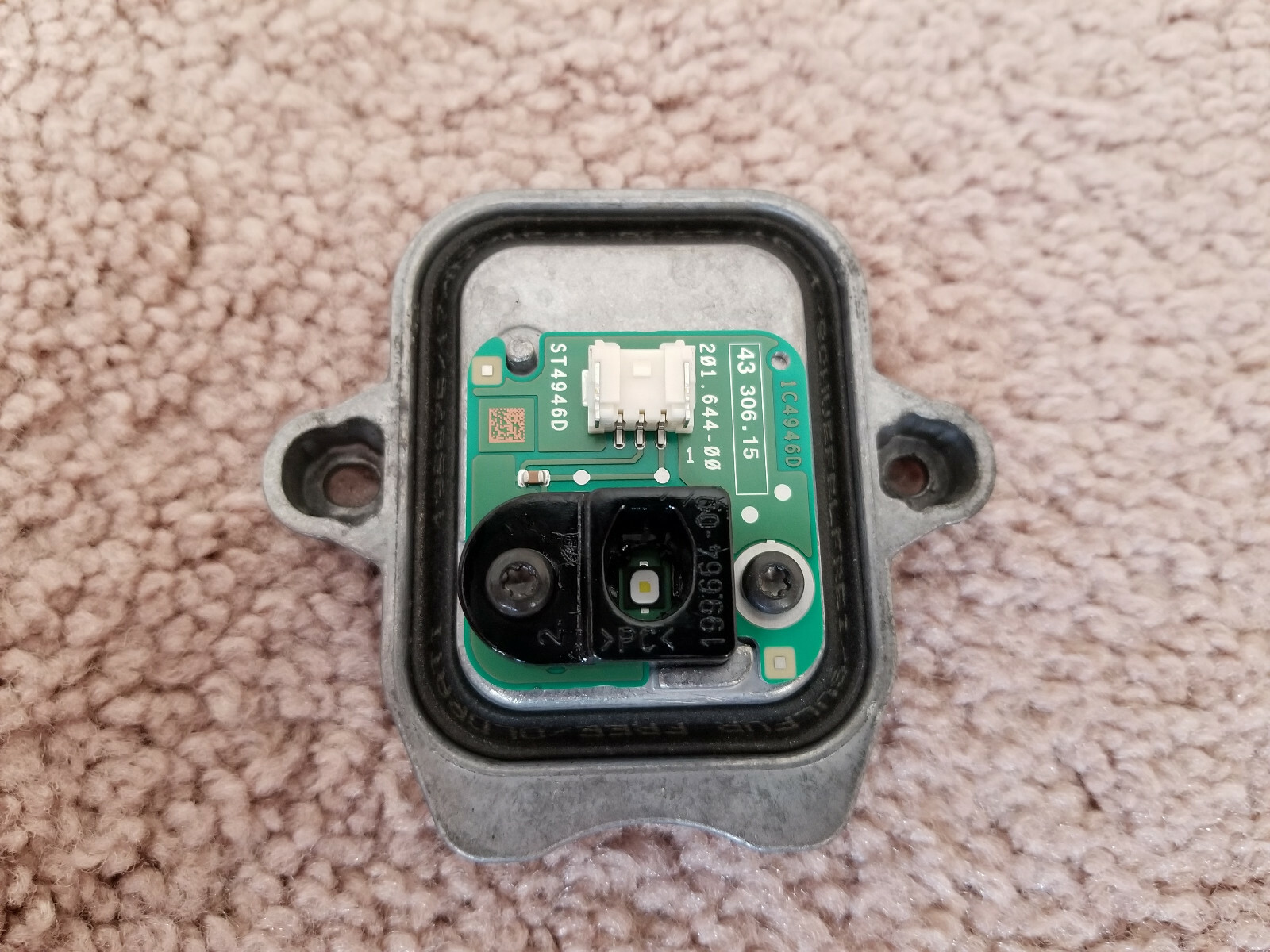 16 17 18 BMW 330i 340i F30 HEADLIGHT LED CONTROL MODULE, 63117419615 ...