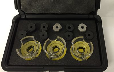 Drill Cup Bushing Kit w/Slip Type Bushing 13 pcs numbers and fractional ...