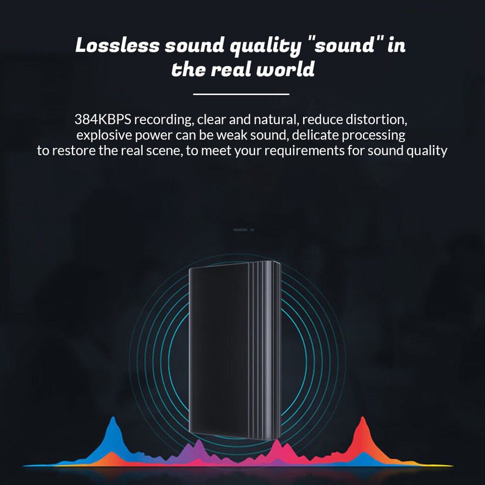 HD Hidden Magnetic Spy Audio Voice Recorder Voice Listening Device Bug ...