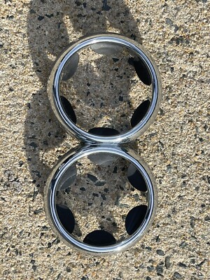 Mini Cooper Console Front Cup Holder Trim Chrome 51167127915 02-08 R50 ...