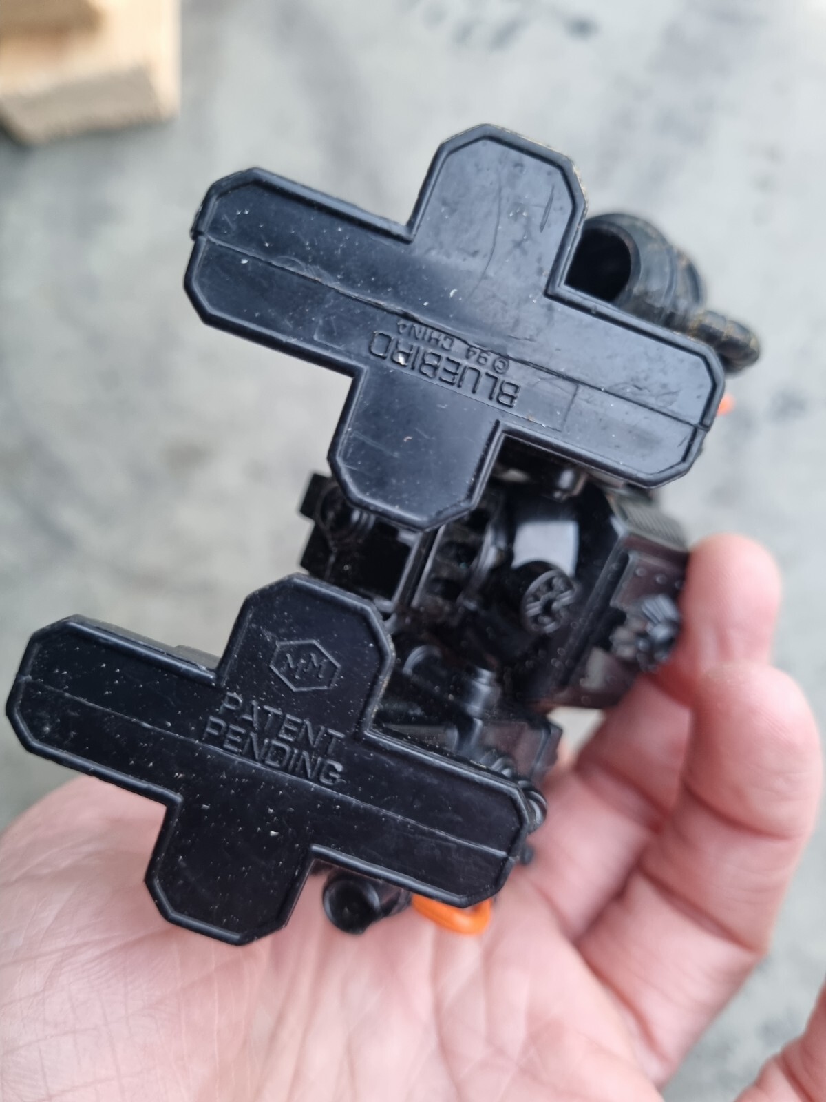 Mighty Max Shuts Down Cybot Figure Toy Battle Warrior Playset 1994 ...