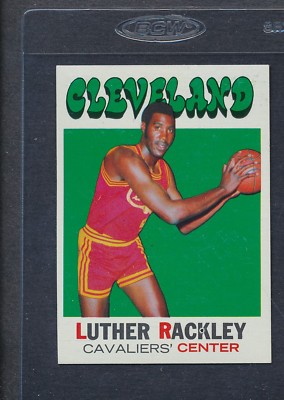 1971/72 Topps #088 Luther Rackley Cavaliers NM/MT *874 | eBay