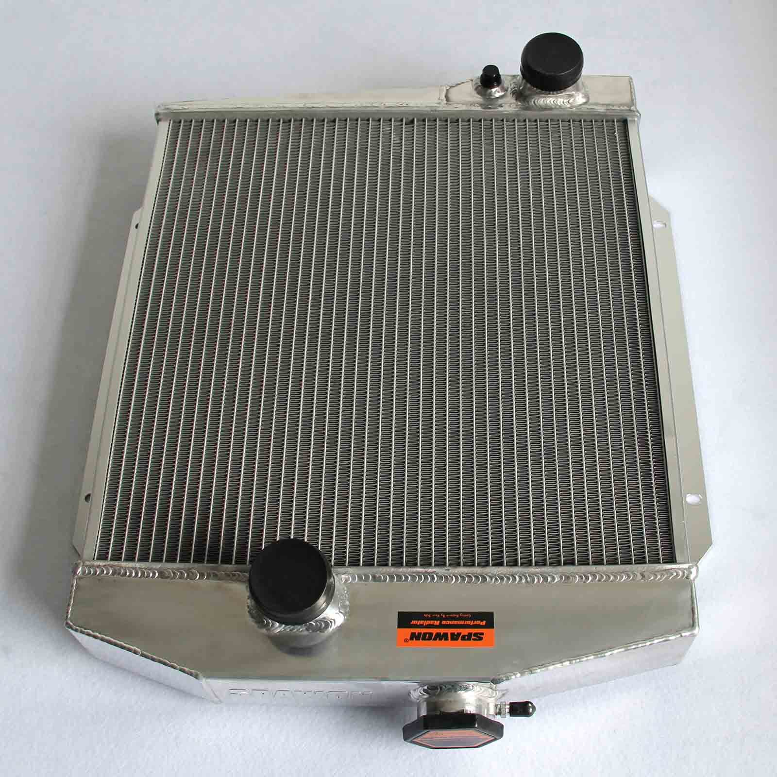 SPAWON 4 Row Radiator For International Scout 1961-1971 3.2L L4 ...