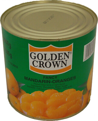 Golden Crown Fancy Mandarin Orange Segments IN Der Can 2650g | eBay