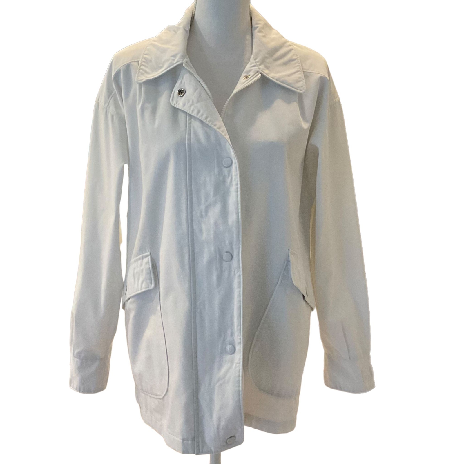 London Fog White Jacket - Gem