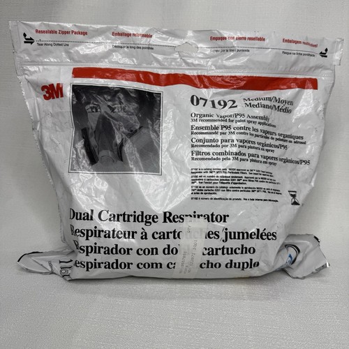 3M 07192 Dual Cartridge Organic Vapor Medium | eBay
