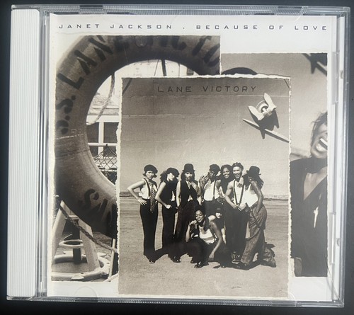 comme Neuf - Janet JACKSON - Because Of Love - Virgin V25H-38422 (1993 ...