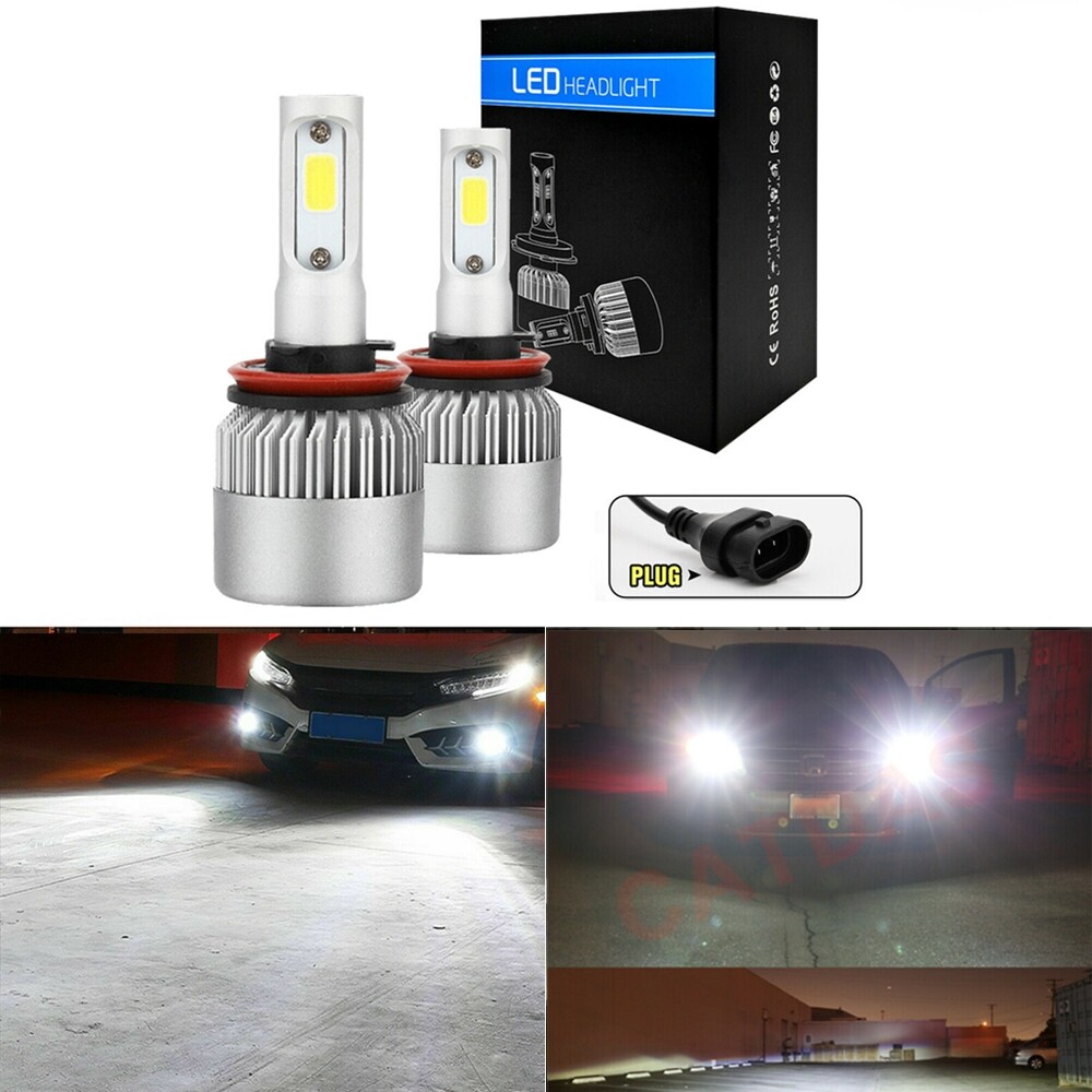 2X Low Beam For Ford Ranger PXII PX2 Wildtrak/XLT/Fx4 6000K LED ...